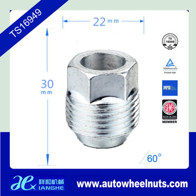 Customized Length 30mm Hex 22mm Auto Wheel Nuts /  Titanium Lug Nut