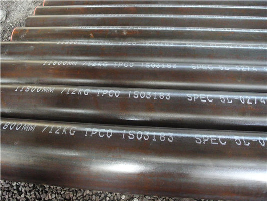 S235JR / SPEC 5L Hot Rolled ERW Round Hollow Section Seamless Steel Pipe / Tubing W.T 1.0 - 16mm