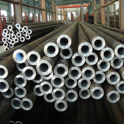 Customized Seamless Steel Pipe STPA22 STPA23 STPA24 / Hydraulic Pillar Service Seamless Tubing