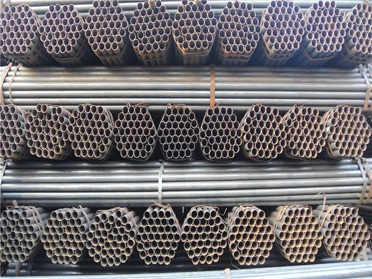 Hot Rolled ERW Steel Pipe Carbon steel Q235 6M