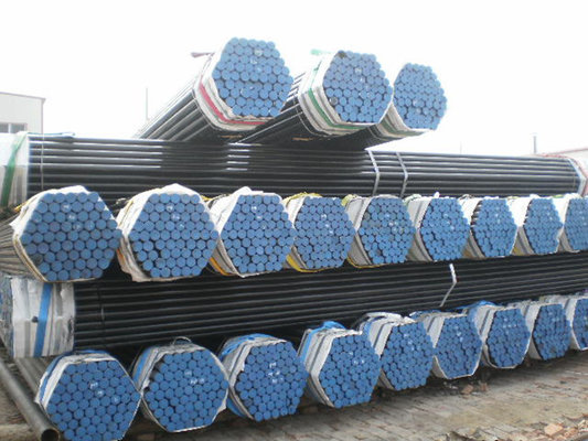 HR ERW Carbon Steel Pipe SCH 30 / SCH 40 / SCH 80 / SCH 160 / SS400 With Oiled Or Black Painted