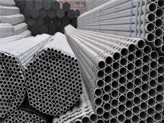 Q195 - Q345 ERW Steel Pipe / HR Carbon Steel Pipe Welding In Electricity , Agriculture