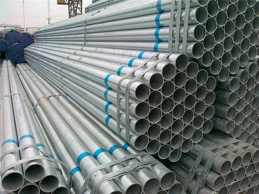 Round ERW Steel Pipe 6 Inch / 6" Welding Tubes for household appliances