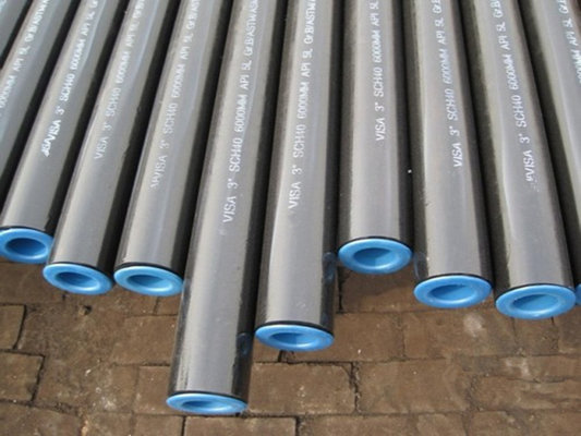 ASTM A53 / API 5L PSL1 / HR ERW Steel Pipe / Steel Pipe ERW For Drainage Gas , Slurry And Fluid