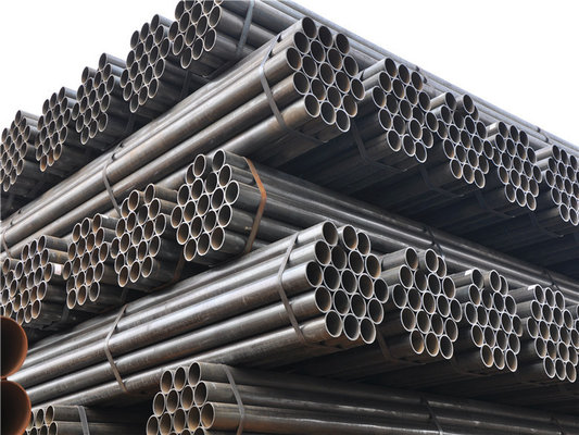 16Mn / 20MN2 ERW Carbon Steel Structural Pipe / Tubes With 1" 2" 3" 4" 8" 10" 12" 14" 16" 18"