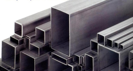 ST52 , ASTM A53 SHS ERW Steel Pipes / Small Diameter SHS ERW Welded Tubes For Glass Curtain Wall