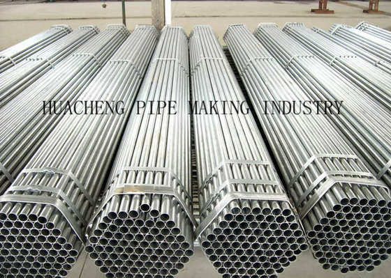 Q195 Q215 Q235A Q345 16Mn ERW Steel Fencing Tube For Construction Galvanized