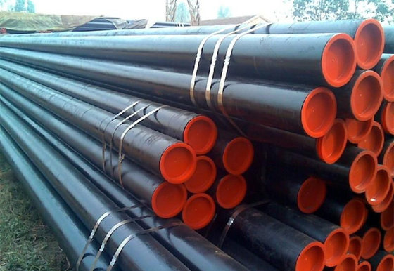 Black Painted Steel Oil Casing Pipe SCH 30 - SCH 160 Anti Corrosion Carbon steel