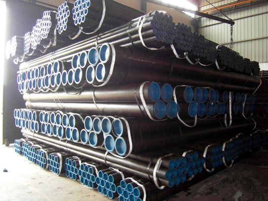 Black Painted Steel Oil Casing Pipe SCH 30 - SCH 160 Anti Corrosion Carbon steel