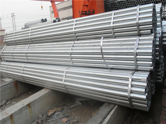 Round Hollow Section ERW Oil Casing Pipe MS Galvanized HR 1.0mm - 16mm W.T