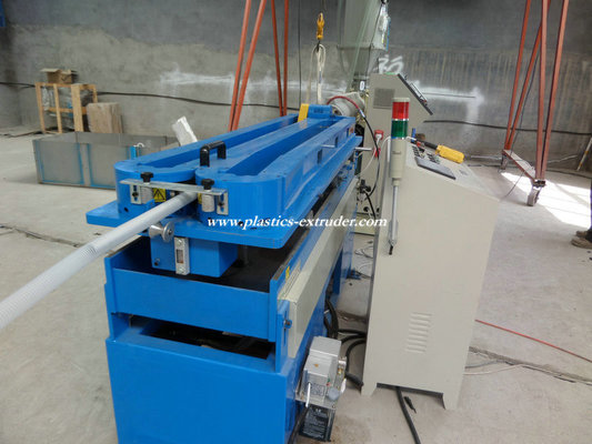 Single Wall Corrugated Electric PVC Pipe Making Machine Single Screw Extrusion