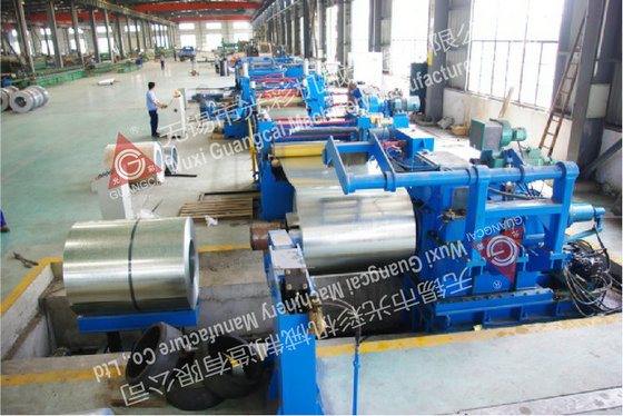 High Speed Metal Steel Coil Slitting Line with Cold Rolled Sheet 1.0mm - 3.0mm