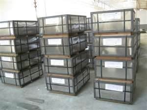 GB/T2520-2000 SPCC T2 MR 0.18mm thickness 600mm width Bright finish Tinplate Sheet for metal packing