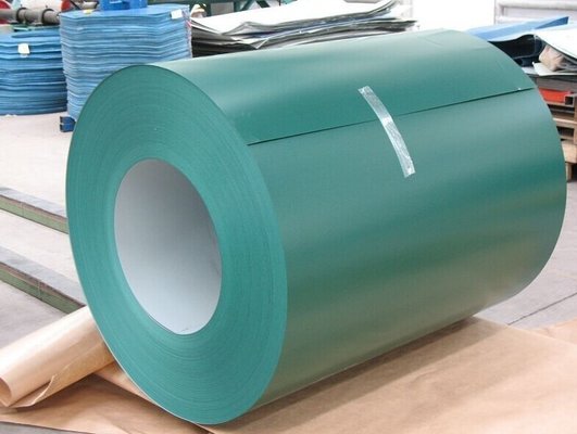 PE Paint Prepainted Steel Coil 0.18mm - 0.6mm , Hot Dipped Galvanized Steel