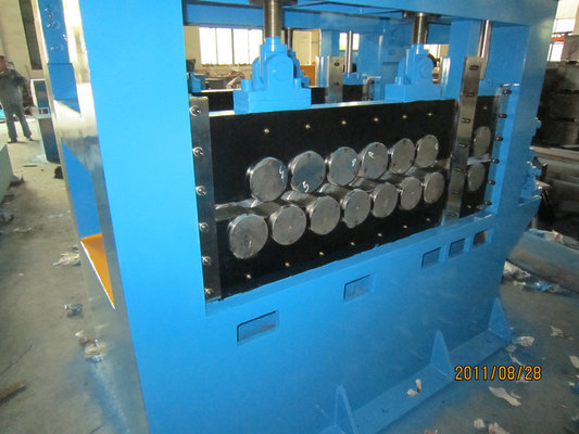 440Kw Prepainted Steel Coil Slitter Machine , Hydraulic Decoiler Machine 4mm - 12mm