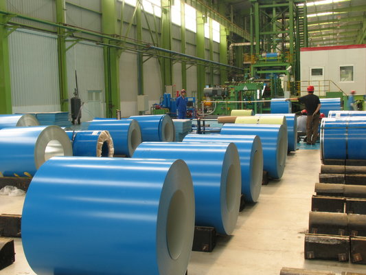Colorful pre-painted galvanized steel coils , ppgi steel coil for decoration