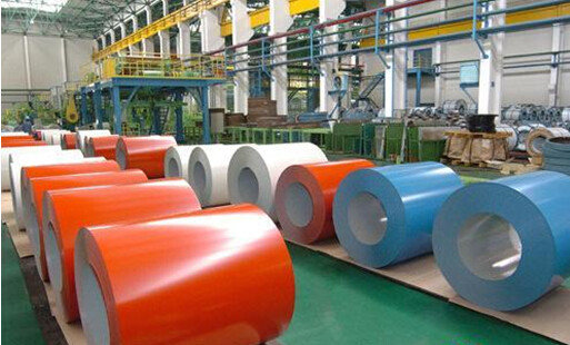Thickness 0.12mm - 1.50mm Prepainted Galvanized Steel Coil With GB / ASTM Standard Chemically Passivated Oiled