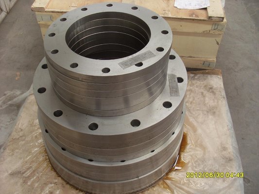 JIS Forged Steel Flanges Pressing Process SS Flange For Engineering Machinery