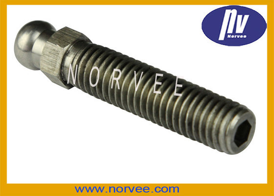Plastic / Steel Nuts Bolts With Black Zinc - plated / Cadmium ISO JIS GB