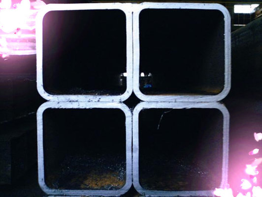 S235 / S275 / S355 Square Electric Resistance Welded Square Steel Pipes For Building, Bridge, Roof