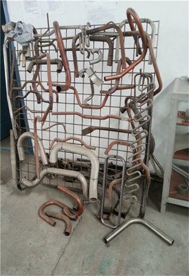 Single - Head CNC Pipe Bending Machine , stainless steel pipe bender machine