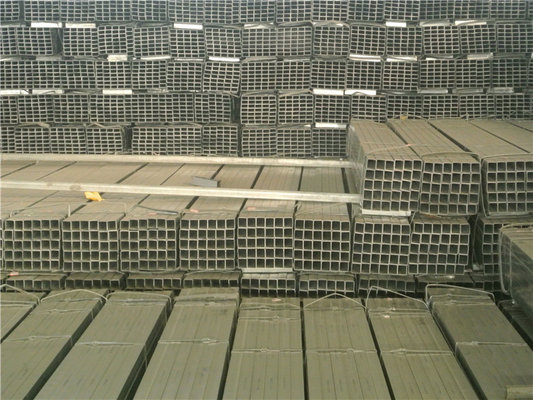 Welded Carton Steel Rectangular Tubing For Motorcycle Q235B Q345 A35