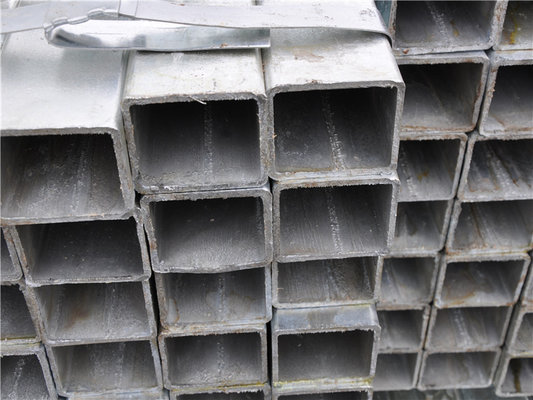 Large Diameter Painting Galvanized Rectangular Steel Tube Hot Rolling ASTM A53 API5L GR.B