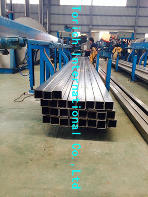 Rectangular Welded Steel Tube , ASTM A554 Welded Stainless Steel Mechanical Tubing