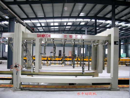 AAC Block production line Horizontal AAC Cutting Machine , Steel wire for horizontal cutting φ0.6mm