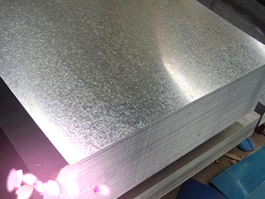 Zincification Steel MS Plate / HDGI / GI Mild Steel Plate ST37-2 / SGCE DX54D+Z