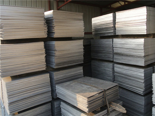 SS400 Hot Rolled Mild Steel Plate , Structural Carbon Steel MS Plates ASTM JIS G Standard Customized
