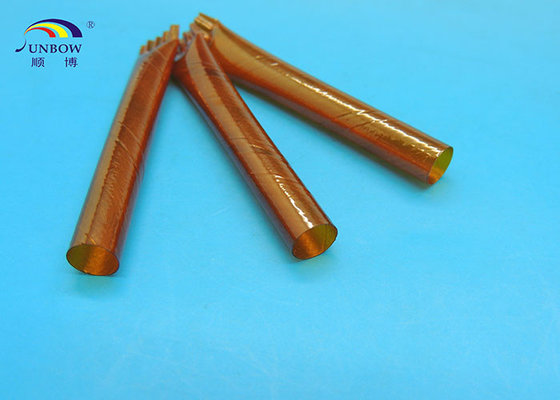 Self-extinguishing Polyimide Film Sleeve Special Tubes for Wire Hardness , Bus bar