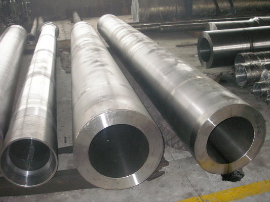 Carbon Steel Seamless Pipe Forged Cylinder  Forged Steel Pipe Parts Body 42CrMo4