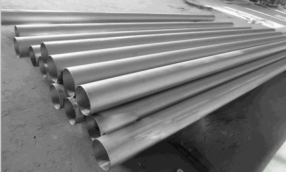 GR2 Exhaust Titanium Coupling Pipe For Motorcycle Using ASTM B338 Grade 2 Forged Steel Titanium Pipe