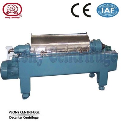 Automatic Vegetable Oil / Food Centrifuge 2 Phase Separation Solid Bowl Decanter Centrifuge
