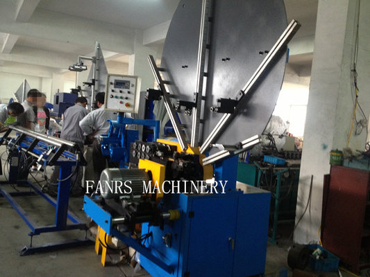 Metal Spiral Tube Former Machine Omron / Snider With Steel Strip Adjustable Heads