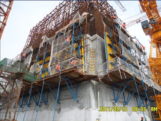 Ma'anshan Changjiang River Bridge Formwork systems with Ringlock scaffolding