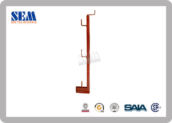 Q235 Steel Screw Parapet Ringlock Scaffolding System With Spray Painting