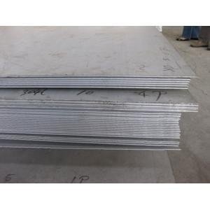 BS GB JIS Galvanised Alloy Steel Plate , Boiler ASTM A653 coated flat steel plates
