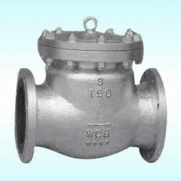 DIN, JIS Industrial Cast Steel Swing Check Valves DN15mm - DN800mm Size