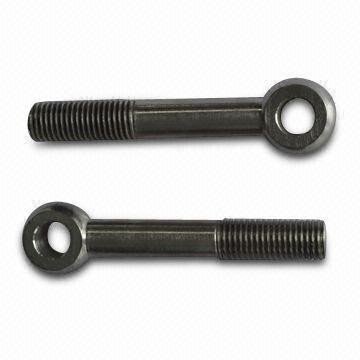 1/4 to 4 Inches Black Forged / Carbon Steel Eye Bolts, Stainless Steel Eye Bolts OEM