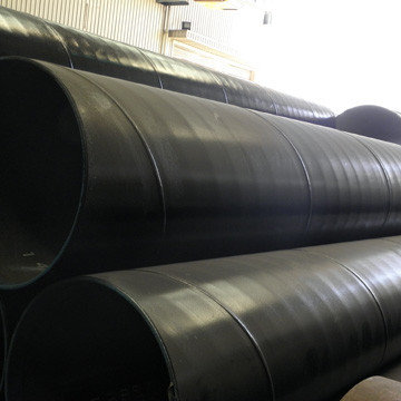X52, X60 API 5L Black SSAW Steel Pipe with 219 to 2620mm Large Diameter Steel Pipes