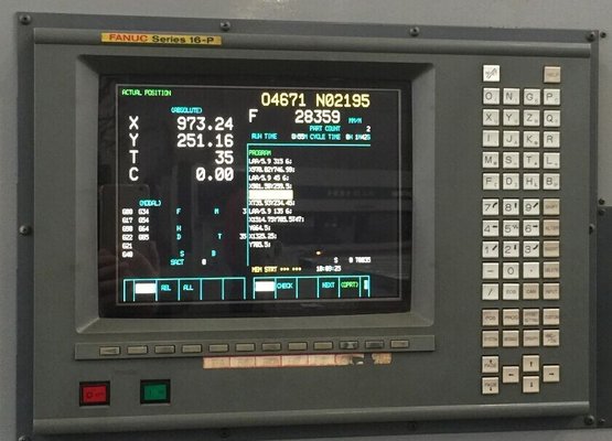 A61L-0001-0074 14&quot; LCD display replace FANUC CNC system CRT supplier