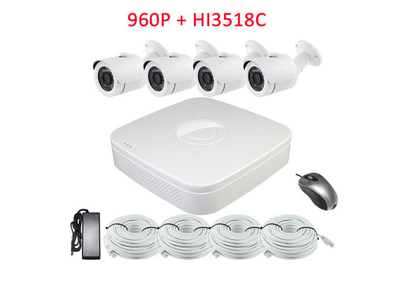 Outside High Definition NVR Video Surveillance Systems , Wireless NVR Kit