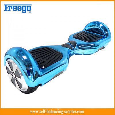 Blue Chrome Plated Two Wheel Hoverboard Self Balance Environmental Protection