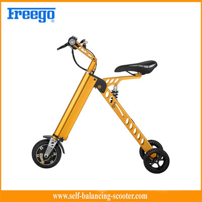 Portable Collapsible Electric Scooter Foldable E Bike With Burshless Motor