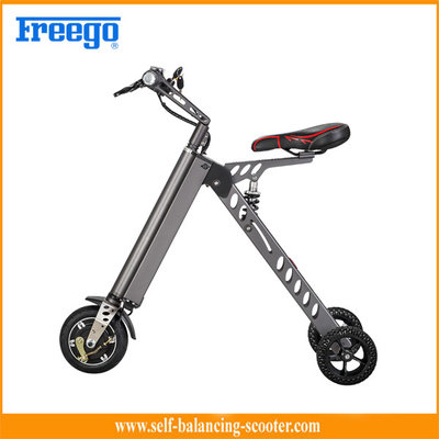 Portable Collapsible Electric Scooter Foldable E Bike With Burshless Motor
