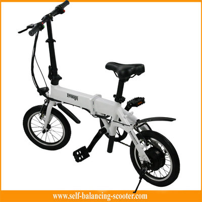 Robstep Electric Boost Bicycle Lightweight Folding Bike With Hidden Battery