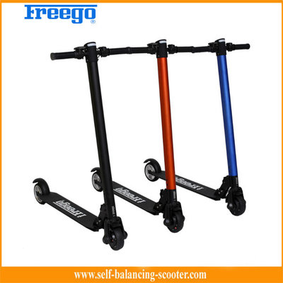 5" Wheel Aluminium Frame Motorized Kick Scooter For Kids With Led Lights