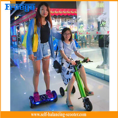 8 Inch Small Wheel Foldable Electric Scooter Folding Electric Bicycle With Lithium Battery
